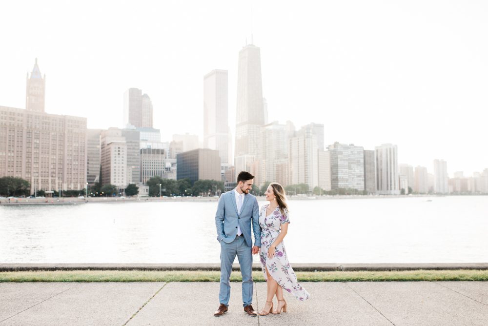 Fine Art Chicago Engagement Photos at Olive Park // Tanya + Austin ...