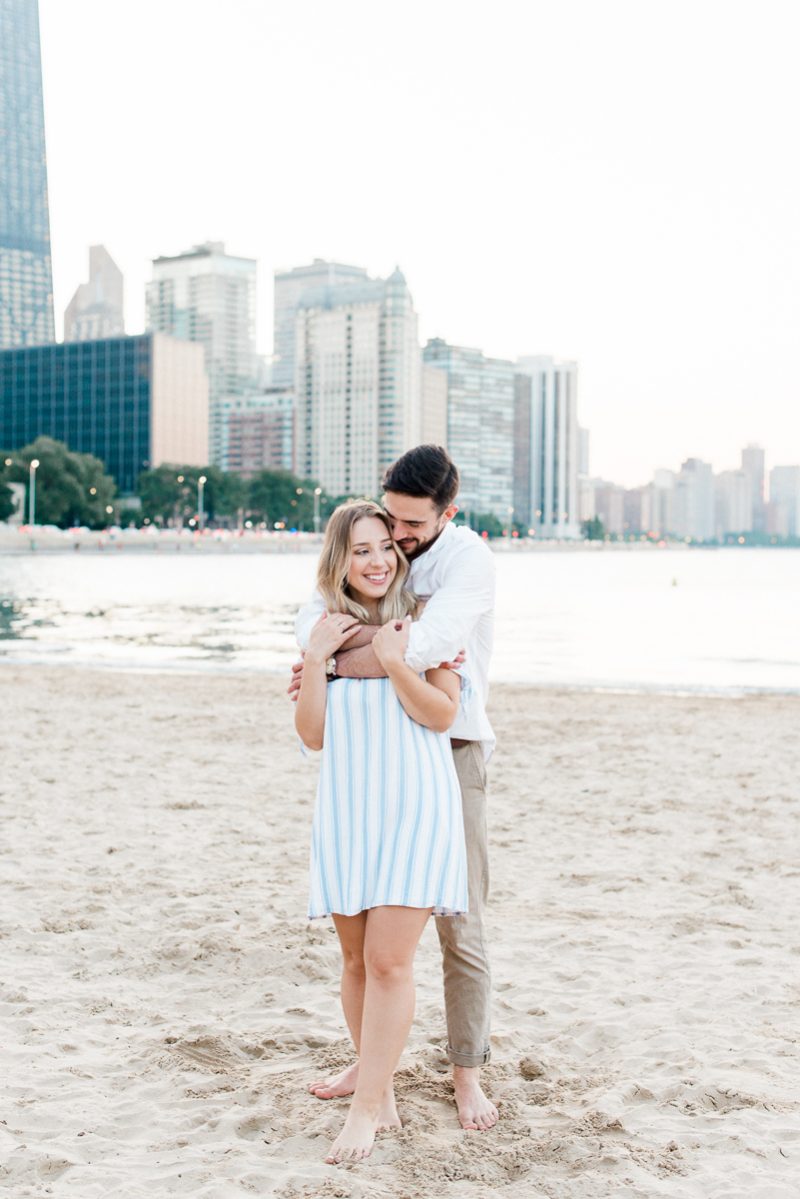 Fine Art Chicago Engagement Photos at Olive Park // Tanya + Austin ...