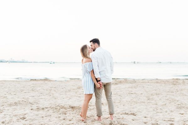 Fine Art Chicago Engagement Photos at Olive Park // Tanya + Austin ...