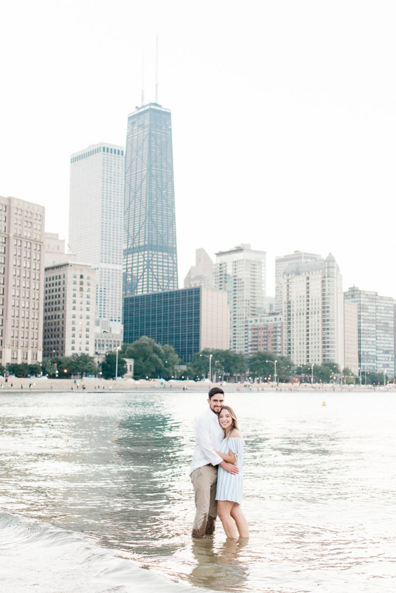 Fine Art Chicago Engagement Photos at Olive Park // Tanya + Austin ...