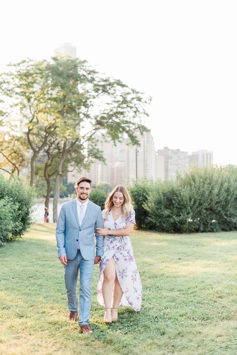 Fine Art Chicago Engagement Photos at Olive Park // Tanya + Austin ...