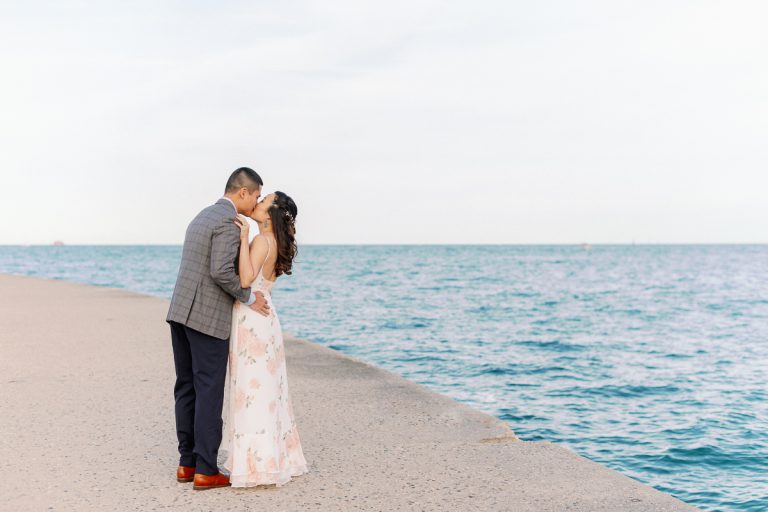 Fine Art Chicago Engagement Photographer // North Avenue Beach ...