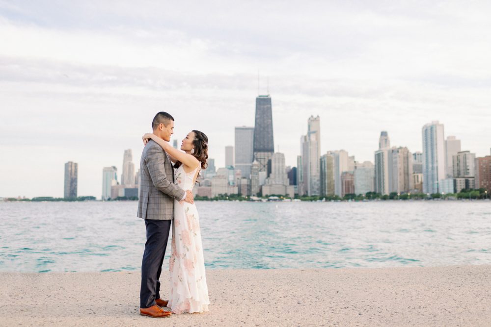 Fine Art Chicago Engagement Photographer // North Avenue Beach ...