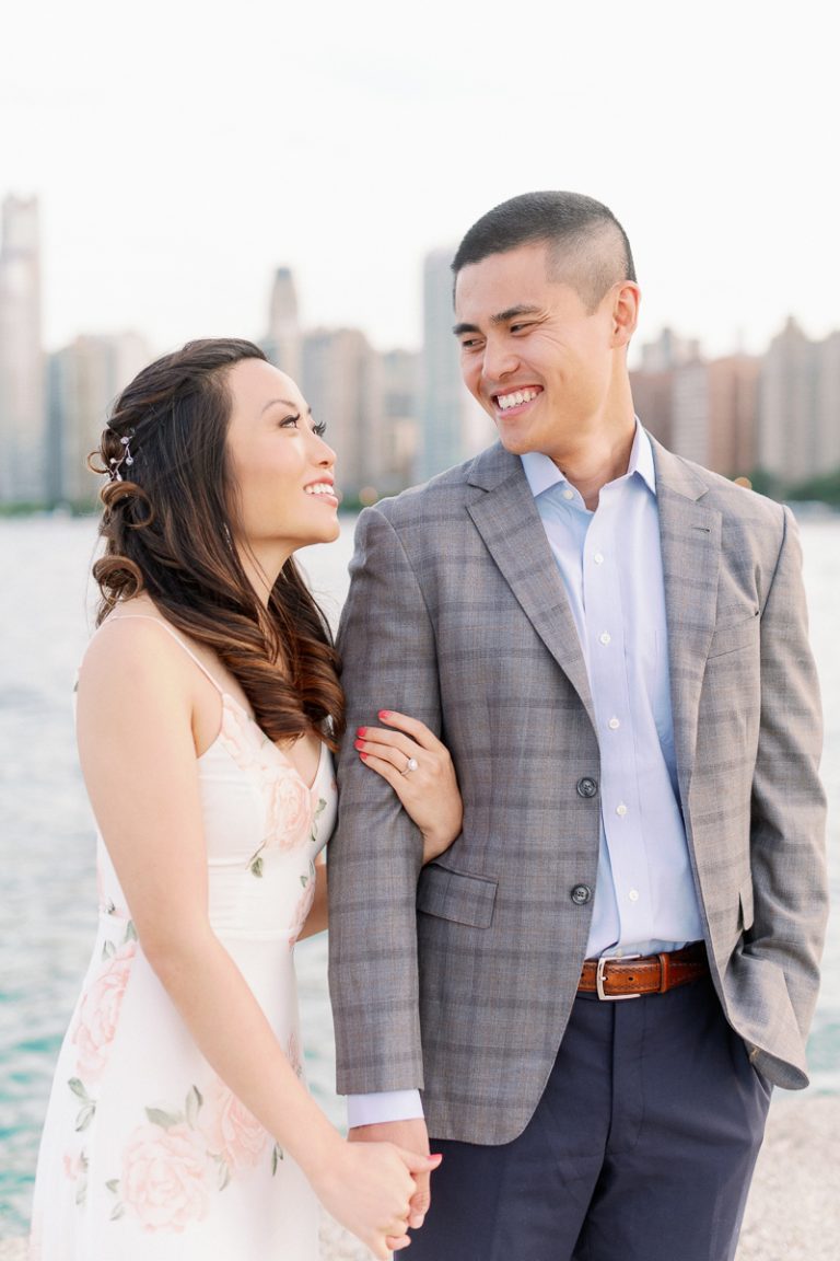 Fine Art Chicago Engagement Photographer // North Avenue Beach ...