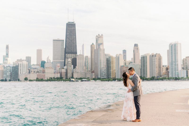 Fine Art Chicago Engagement Photographer // North Avenue Beach ...