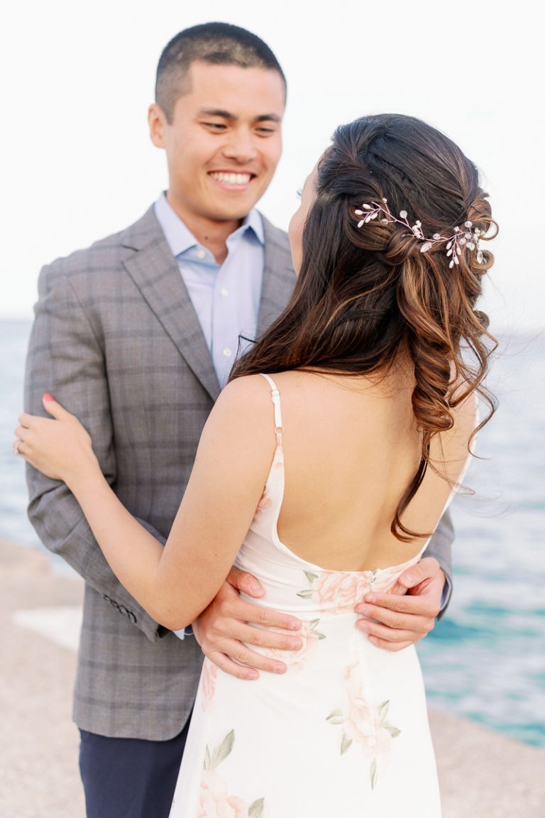 Fine Art Chicago Engagement Photographer // North Avenue Beach ...