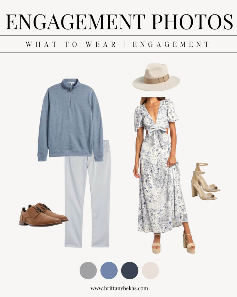 Engagement Photo Outfits | What to Wear For Engagement Photos