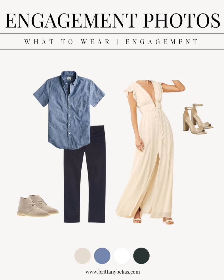 Engagement Photo Outfits | What to Wear For Engagement Photos