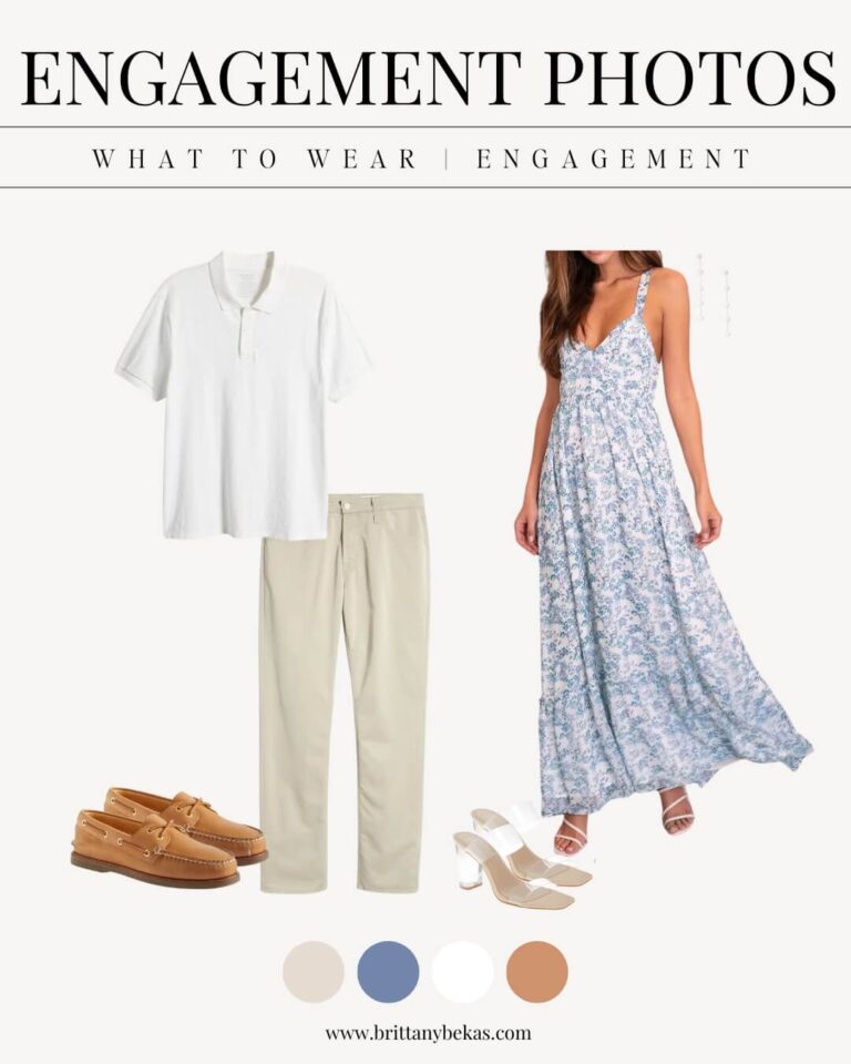Engagement Photo Outfits | What to Wear For Engagement Photos