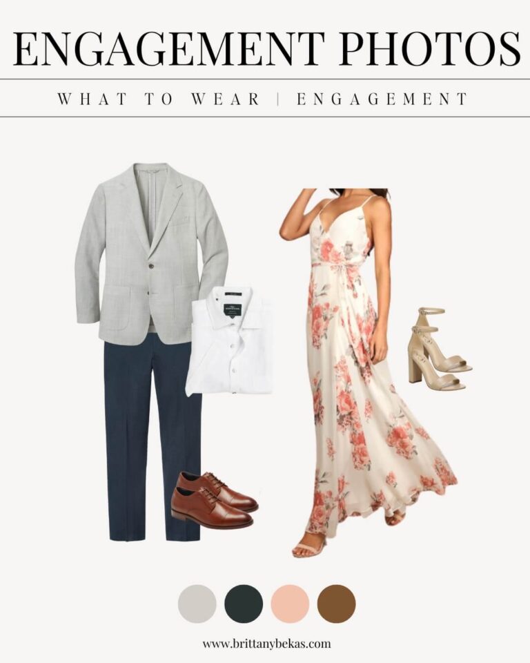 Engagement Photo Outfits | What to Wear For Engagement Photos