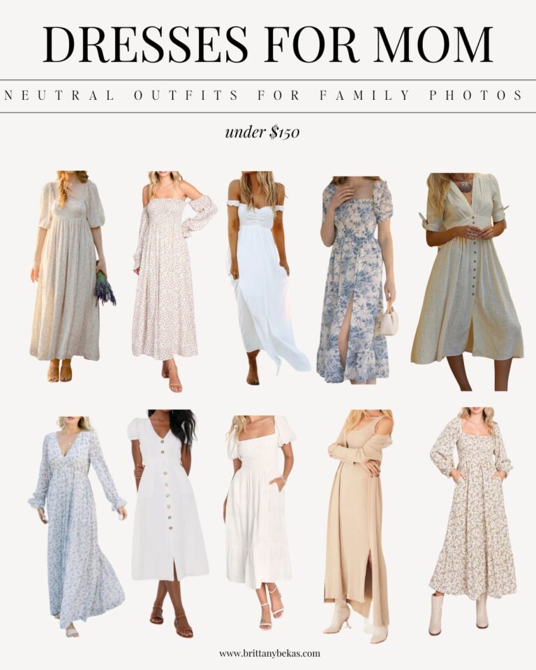 Neutral Family Photo Outfits | Brittany Bekas